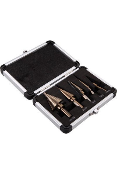 Mbw 5 Adet Adım Matkap Ucu Seti Çoklu Delik Adım Matkap