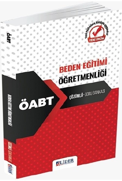 Lider Yayınları ÖABT 2022 Beden Eğitimi Öğretmenliği Çözümlü Soru Bankası Lider Yayınları ÖABT 2022 Beden Eğitimi Öğretmenliği Çözümlü Soru Bankası