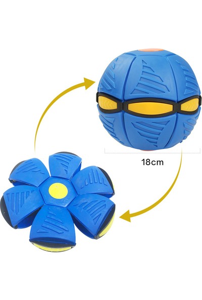 Easytoy Çocuklar Düz Fırlatma Disk Topu LED Işıklı Uçan Ufo Sihirli Toplar (Yurt Dışından) Easytoy Çocuklar Düz Fırlatma Disk Topu LED Işıklı Uçan Ufo Sihirli Toplar (Yurt Dışından)