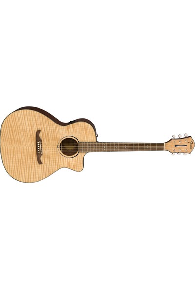 Fender FA-345CE Lrl Nat Elektro Akustik Gitar