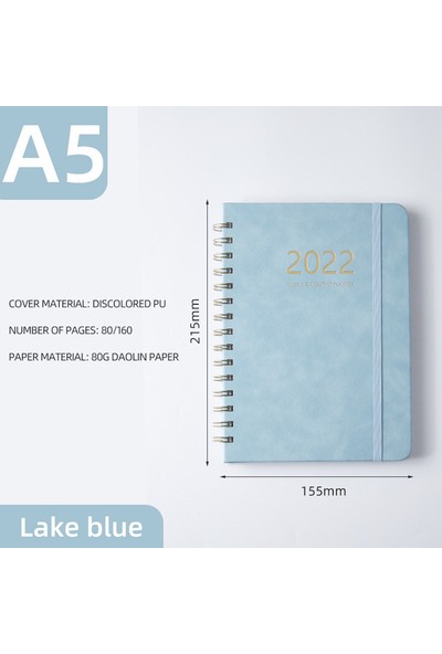 Easytoy 2022 Yılı Yıllık/Günlük Plan Takvimi (Açık Mavi) (Yurt Dışından) Easytoy 2022 Yılı Yıllık/Günlük Plan Takvimi (Açık Mavi) (Yurt Dışından)