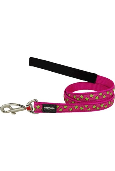 Red Dingo Pembe Üzerine Lime Yıldızlı Uzatma 20mm