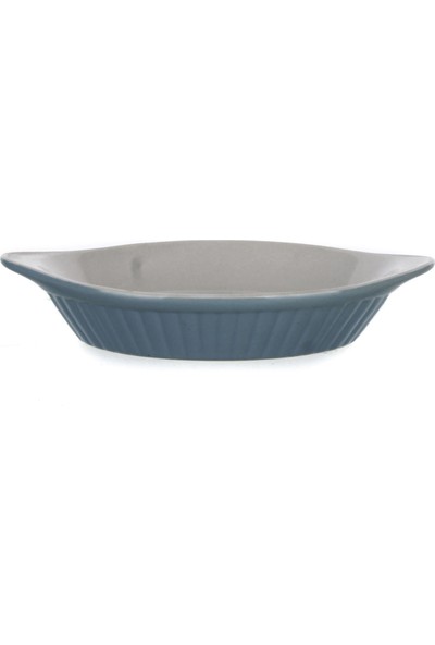 Pure Blanche Porselen Kayık Fırın Kabı Açık Mavi 18 x 10.5 cm Pure Blanche Porselen Kayık Fırın Kabı Açık Mavi 18 x 10.5 cm