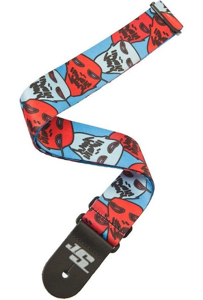 D'addario 50JS11 Gitar Askısı Dokuma Joe Satrıanı Ghost