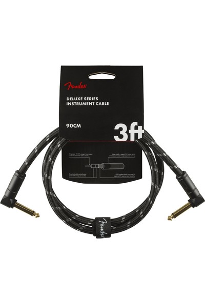 Fender Deluxe Inst Aa 3 Btwd Gitar Kablosu 0.9 Metre Fender Deluxe Inst Aa 3 Btwd Gitar Kablosu 0.9 Metre