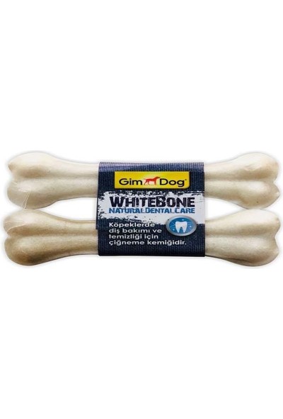 Gimdog Mordimi Ağız ve Diş Sağlığı Için Sütlü Köpek Çiğneme Kemiği Ikili 120 gr Gimdog Mordimi Ağız ve Diş Sağlığı Için Sütlü Köpek Çiğneme Kemiği Ikili 120 gr
