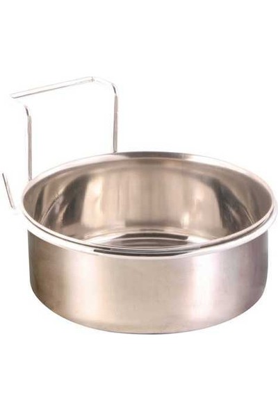 Trixie Papağan Paslanmaz Askılı Kap, 300 ml/ø 9 cm
