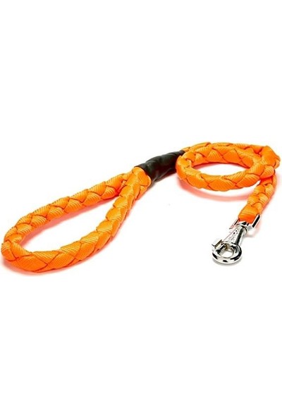 Doggie Örgülü Dokuma Köpek Gezdirme Tasması Medium Turuncu 2-100 cm Doggie Örgülü Dokuma Köpek Gezdirme Tasması Medium Turuncu 2-100 cm