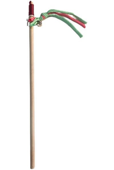 Petzz Püsküllü Ahşap Zilli Olta Kedi Oyuncağı 40 cm Petzz Püsküllü Ahşap Zilli Olta Kedi Oyuncağı 40 cm
