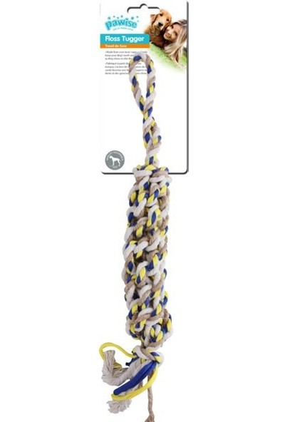Pawise Floss Tugger Ip Çubuk Köpek Oyuncağı Pawise Floss Tugger Ip Çubuk Köpek Oyuncağı