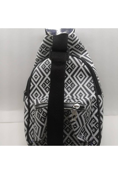 Hesaplı Jet Geometrik Desen Boyun Askılı Çanta Uygun Hediyeli Ürün