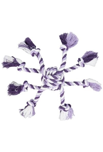 Flamingo Ahtapot Ip Köpek Oyuncağı Mor 7 x 30 cm