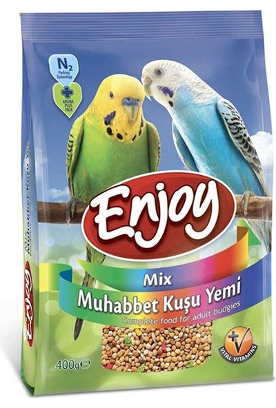 Enjoy Mix Muhabbet Kuşu Yemi 400 gr