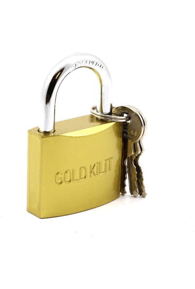 Gold Kilit Döküm Sarı Asma Kilit 38 mm Gold Kilit Döküm Sarı Asma Kilit 38 mm
