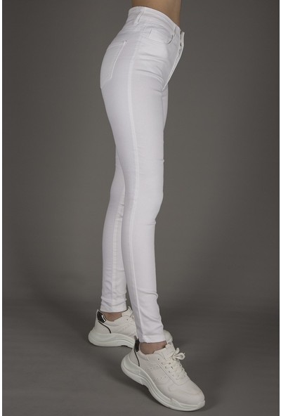 Lazzolli Collection Yüksek Bel Dar Paça -Gabardin-