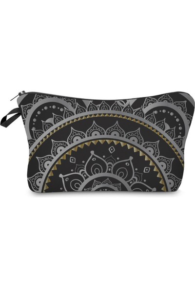 Springday Kadın Çok Fonksiyonlu Taşınabilir Baskılı Makyaj Çantası (Yurt Dışından) Springday Kadın Çok Fonksiyonlu Taşınabilir Baskılı Makyaj Çantası (Yurt Dışından)