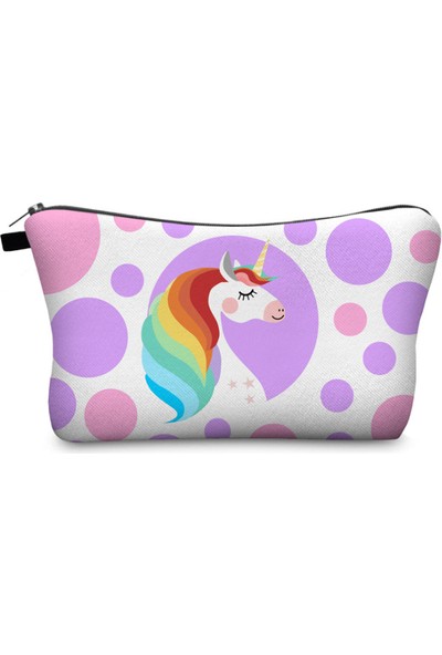 Springday Kadın Çok Fonksiyonlu Taşınabilir Baskılı Makyaj Çantası (Yurt Dışından) Springday Kadın Çok Fonksiyonlu Taşınabilir Baskılı Makyaj Çantası (Yurt Dışından)