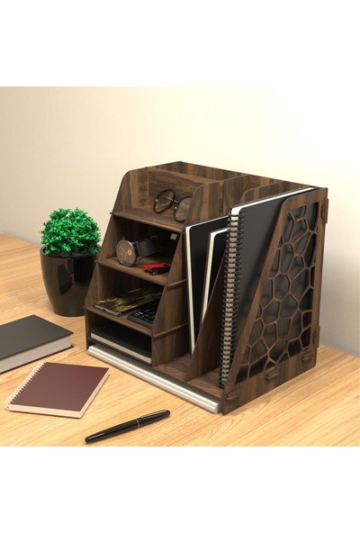 DS DESIGN LASER CUTTING Harkov - Masaüstü Organizer Düzenleyici A4 Evrak Rafı DS DESIGN LASER CUTTING Harkov - Masaüstü Organizer Düzenleyici A4 Evrak Rafı