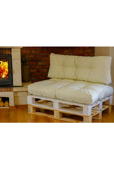 Dekosoy Dış ve Iç Mekan Palet Bahçe Balkon Havuz Başı Yat Minderi Koltuk Minderi Takımı