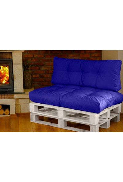 Dekosoy Dış ve Iç Mekan Palet Bahçe Balkon Havuz Başı Yat Minderi Koltuk Minderi Takımı