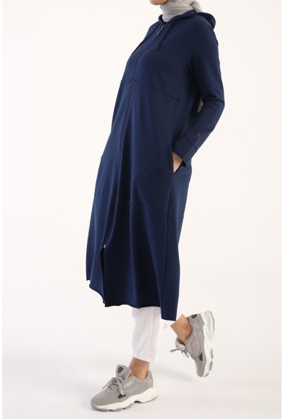 ALLDAY Kapüşonlu Fermuarlı Hırka