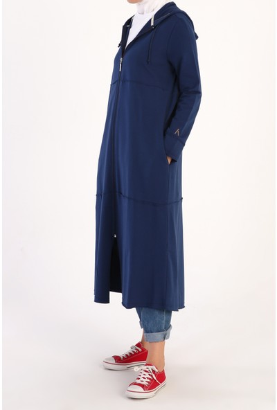 ALLDAY Kapüşonlu Fermuarlı Hırka