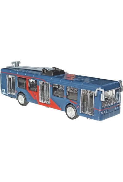 Pop Şeker Oyuncak Metal Otobüs, Işıklı, Müzikli Çek-Bırak Özellikli Metal Otobüs 17 cm Pop Şeker Oyuncak Metal Otobüs, Işıklı, Müzikli Çek-Bırak Özellikli Metal Otobüs 17 cm