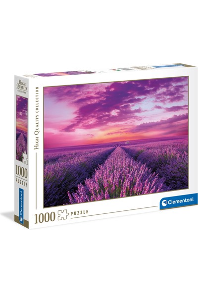 Clementoni Ekstra Zor 1000 Parça 98450 Lavander Field Puzzle