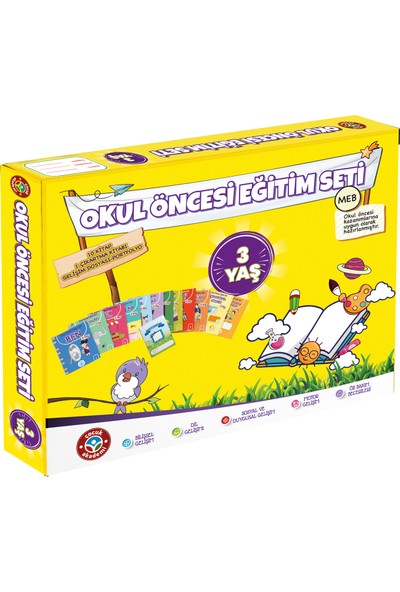 Çocuk Akademi 3 Yaş Okul Öncesi Eğitim Seti - Özlem Durhat - Feyzanur Ak Güney Çocuk Akademi 3 Yaş Okul Öncesi Eğitim Seti - Özlem Durhat - Feyzanur Ak Güney
