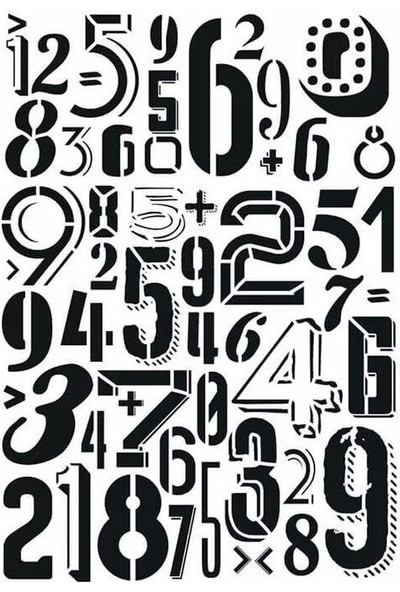 Cadence Mıx Media Stencıl Ma Serisi MA93 21 x 29