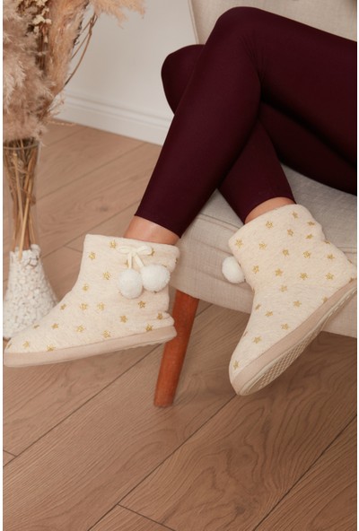 Lela Yıldızlı Panduf Kadın Panduf 5958007