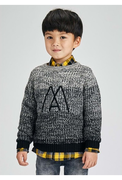 Mayoral Suveter - Mayoral - Siyah - 9 Yaş - 4356_-22889