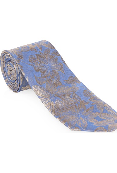 Melnace Handcrafts Rose Mavi Şık Kravat Melnace Handcrafts Rose Mavi Şık Kravat