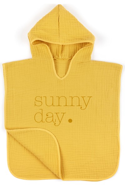 Tuğba Kuğu 4 Kat Müslin Panço - Policolor - Dot Tuğba Kuğu 4 Kat Müslin Panço - Policolor - Dot