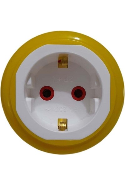 Fetih Gece Lambası Prizli LED Anahtarlı 99-04 - Sarı Fetih Gece Lambası Prizli LED Anahtarlı 99-04 - Sarı