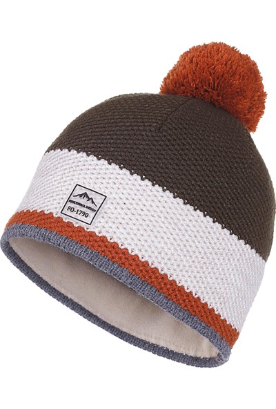 Fonem Unisex Ponponlu Kulak-Alın Bölgesi Polarlı Lowain Bere Fo 2660 Haki