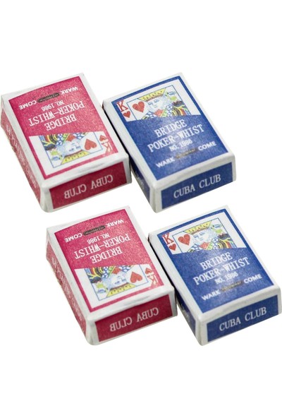 Homyl 1:12 Dollhouse Minyatür Oyun Kartları Mini Köprü Poker Çocuk Hobiler 2 Güverte (Yurt Dışından) Homyl 1:12 Dollhouse Minyatür Oyun Kartları Mini Köprü Poker Çocuk Hobiler 2 Güverte (Yurt Dışından)
