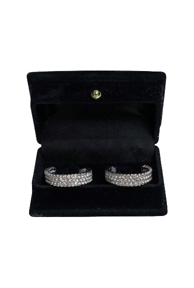 Amor Wowan Tamtur Zirkon Taşlı Gümüş Kaplama Çelik Şık Kadın Luxury Halka Küpe Amor Wowan Tamtur Zirkon Taşlı Gümüş Kaplama Çelik Şık Kadın Luxury Halka Küpe