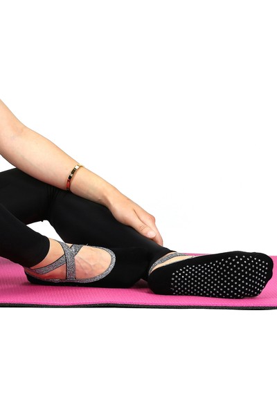 Bolero Siyah Pilates Yoga Bale ve Dans Çorabı