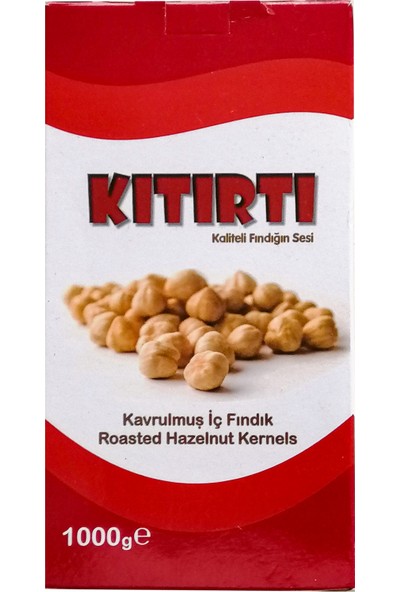 Kıtırtı Kavrulmuş Doğal İç Fındık Vakumlu Paket 1 kg Kıtırtı Kavrulmuş Doğal İç Fındık Vakumlu Paket 1 kg