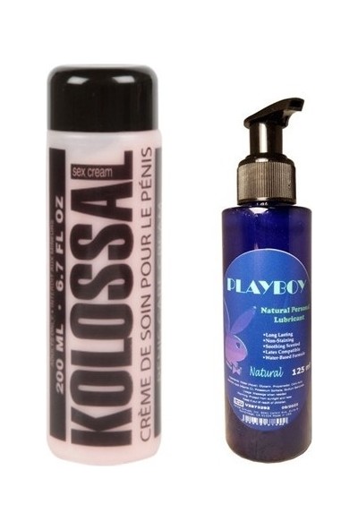 Rekze Kolossal Krem 200ML Erkekler Için Penis Geliştirici Bakım Losyonu ve Playboy Naturallubricant 125ML Kayganlaştırıcı Rekze Kolossal Krem 200ML Erkekler Için Penis Geliştirici Bakım Losyonu ve Playboy Naturallubricant 125ML Kayganlaştırıcı