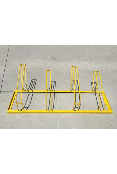 Fe Metal 4'lü Boyalı Bisiklet Park Yeri Fe Metal 4'lü Boyalı Bisiklet Park Yeri
