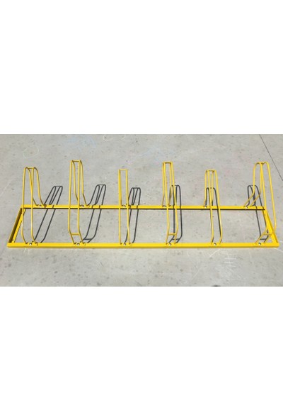 Fe Metal 6'lı Boyalı Bisiklet Park Yeri