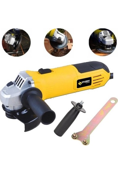 Sturdy Power Tools 2600 Watt Tam Profesyonel Taşlama Makinası 115 mm Sturdy Power Tools 2600 Watt Tam Profesyonel Taşlama Makinası 115 mm