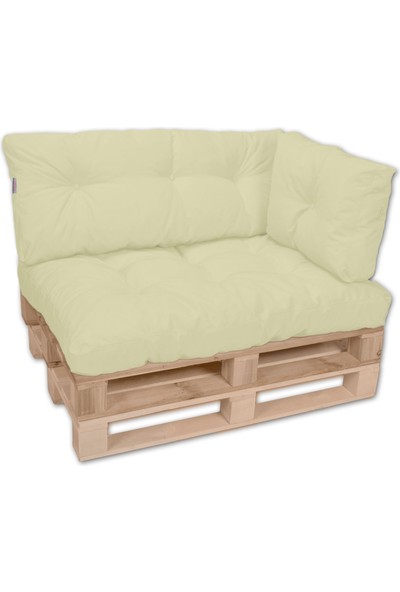 Dekosoy Dış ve Iç Mekan Palet Bahçe Balkon Havuz Başı Yat Minderi Koltuk Minderi Takımı