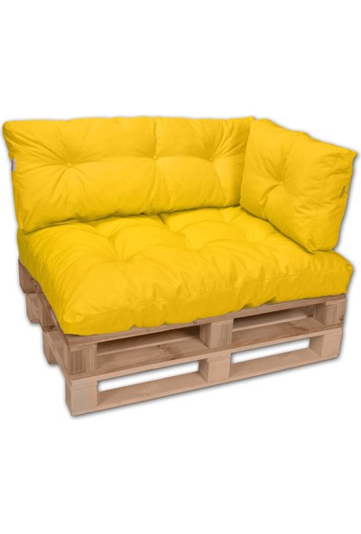 Dekosoy Dış ve Iç Mekan Palet Bahçe Balkon Havuz Başı Yat Minderi Koltuk Minderi Takımı