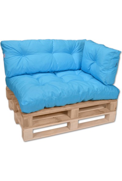 Dekosoy Dış ve Iç Mekan Palet Bahçe Balkon Havuz Başı Yat Minderi Koltuk Minderi Takımı