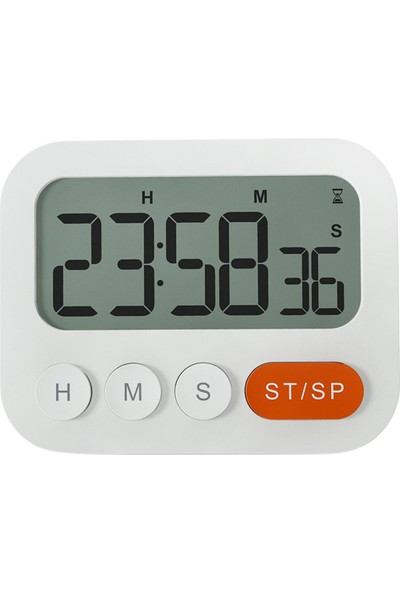 Baosity LED Ekran Mutfak Zamanlayıcı Pişirme Spor Salonu Çalar Saat Kronometre Süresi Sayma (Yurt Dışından) Baosity LED Ekran Mutfak Zamanlayıcı Pişirme Spor Salonu Çalar Saat Kronometre Süresi Sayma (Yurt Dışından)