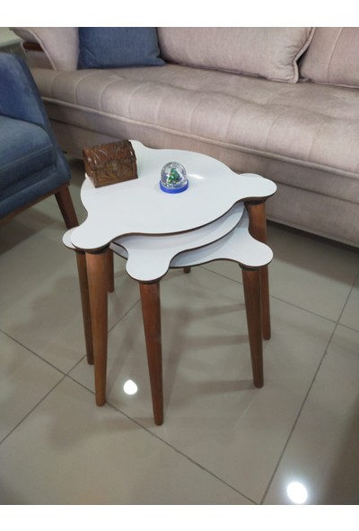 Quella Beyaz Gül Sehpa Quella Beyaz Gül Sehpa