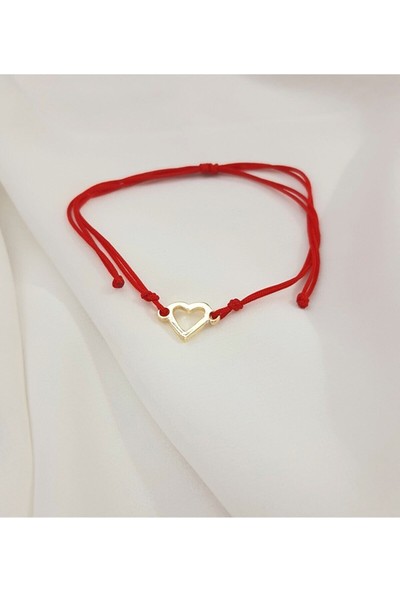 FullControl Kadın Kırmızı Ip Kalp Ip Bileklik FullControl Kadın Kırmızı Ip Kalp Ip Bileklik